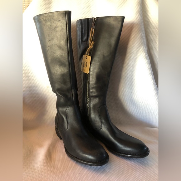 Born | Shoes | Born Leather Riding Boots Sz7 Womens New | Poshmark